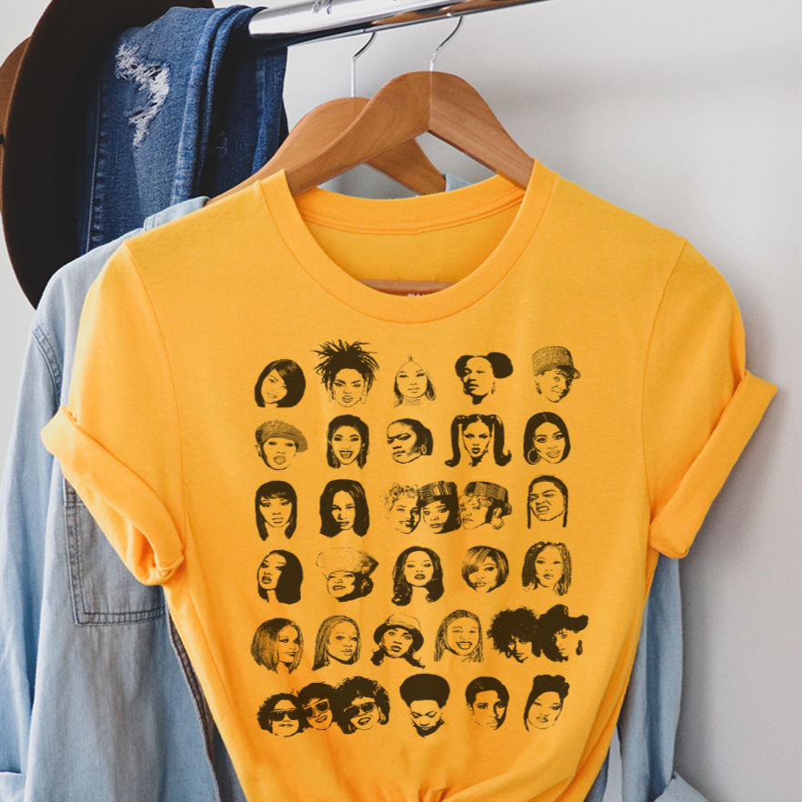 Female Rappers Shirt – The Trini Gee