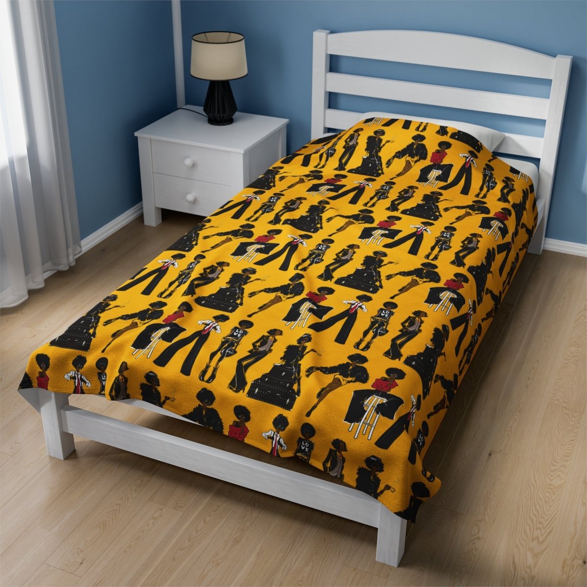 Afro Fashion Throw Blanket – The Trini Gee