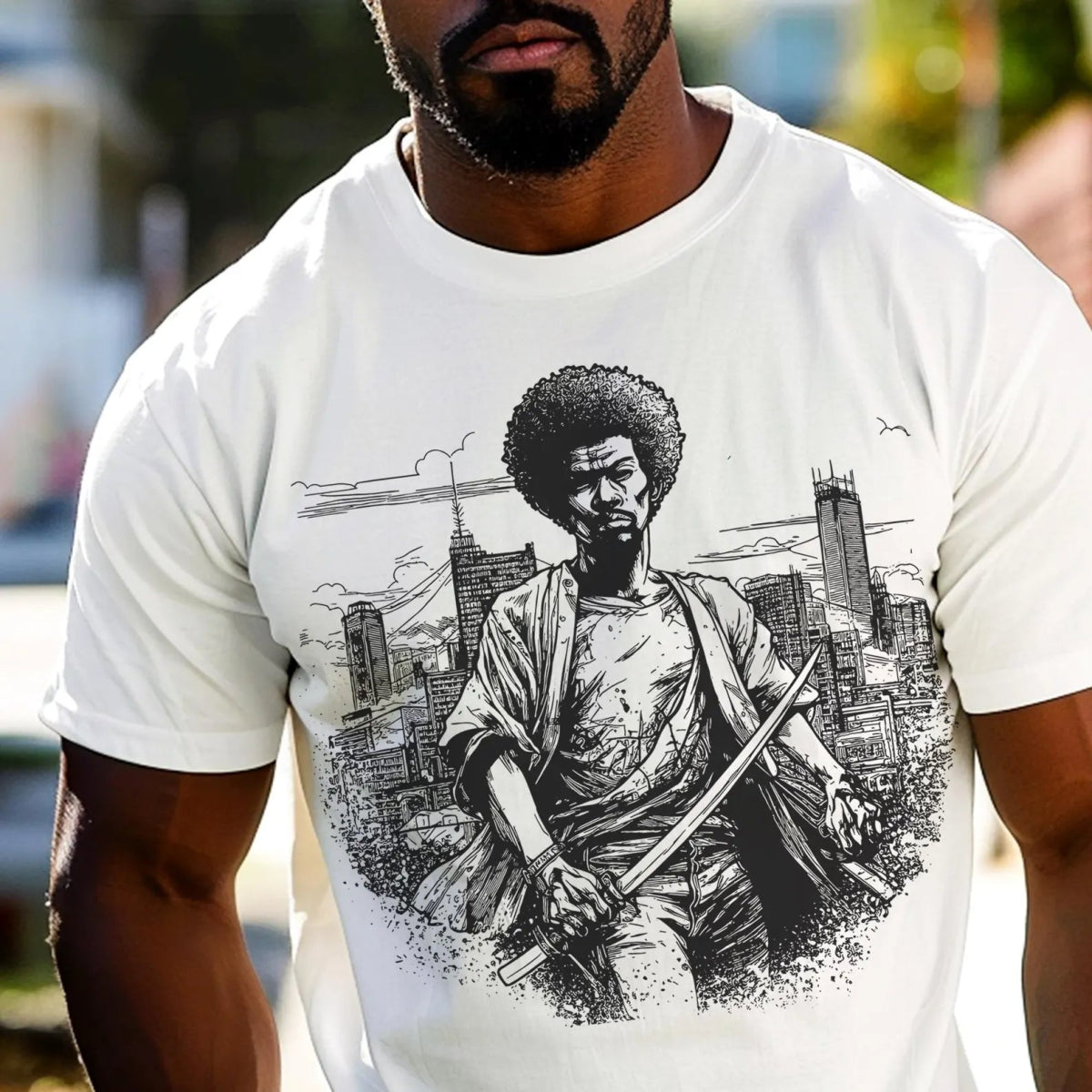 Afro Warrior Shirt – The Trini Gee