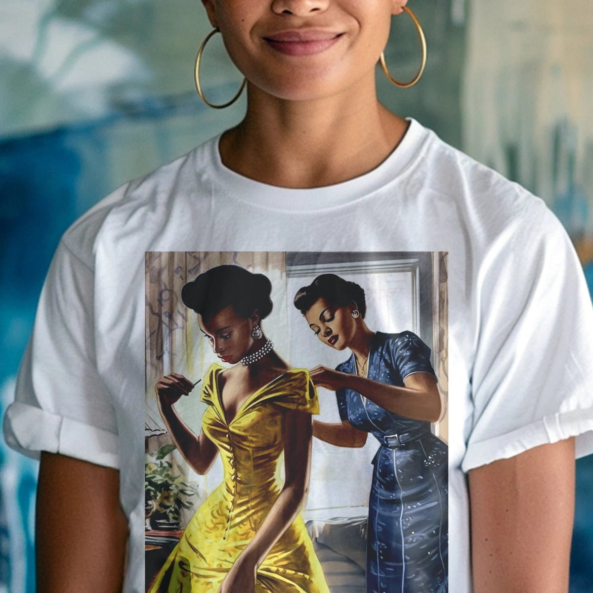 Retro Seamstress Shirt – The Trini Gee